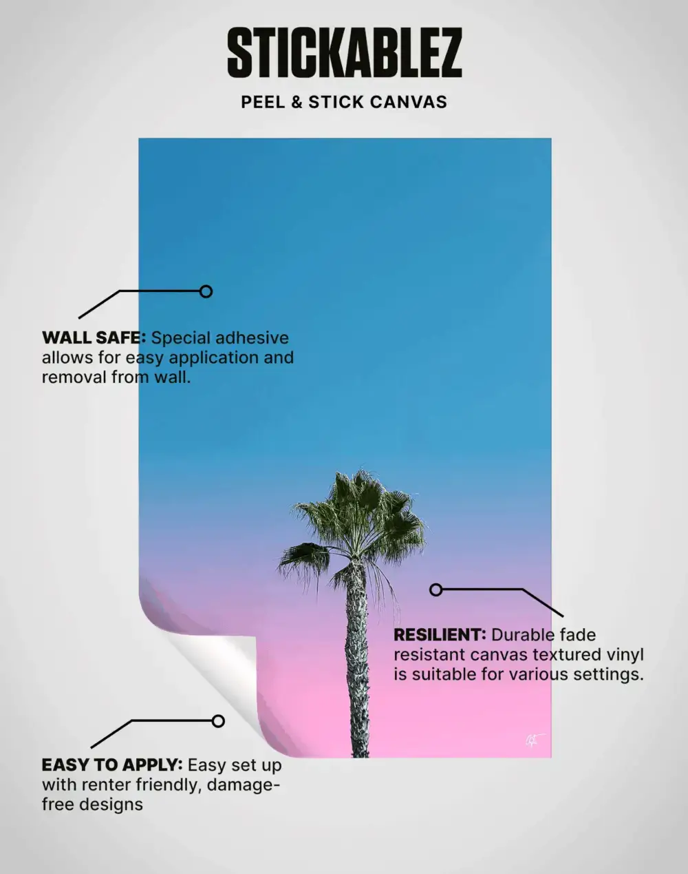 Vibrant Pop Art Face | BIG Wall Décor