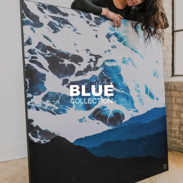 Large Blue Wall Art Prints — Shop at BIG Wall Décor