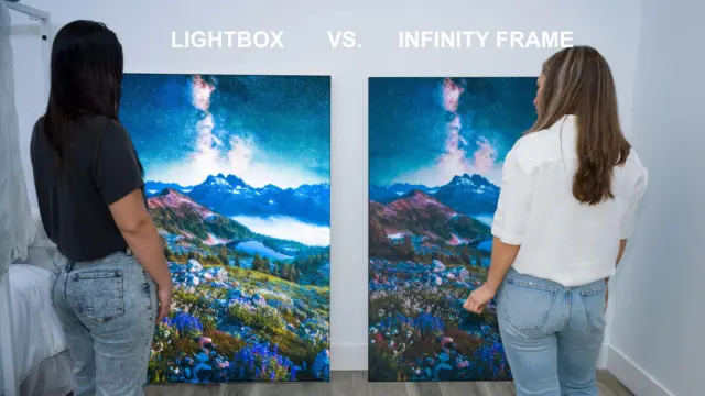 Lightbox vs Infinity Frame: Which Is Better for You?