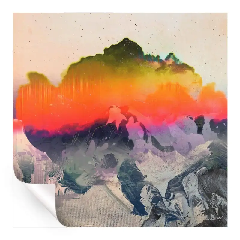 The Glow - Abstract Digital Wall Art Print by Jamison Gish - BIG Wall Décor