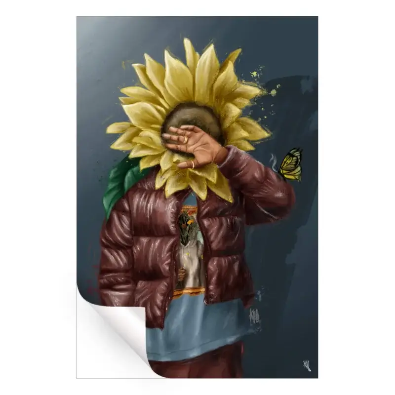 Pot Head Cannabis Wall Art - BIG Wall Décor